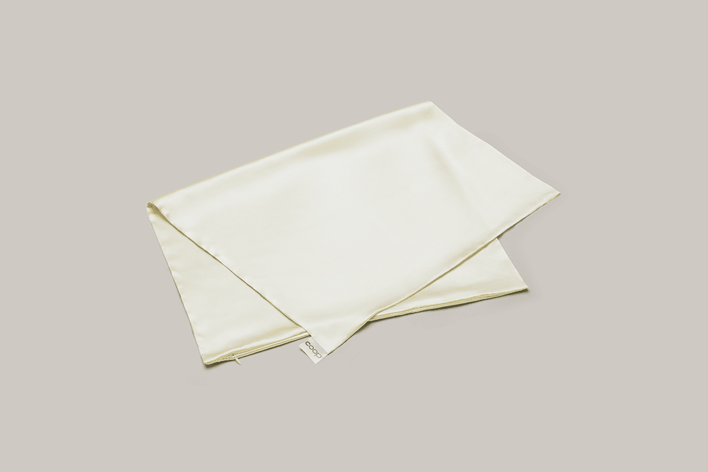 Silk Pillowcase - Cream – Coop Sleep Goods